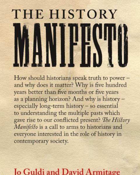 The History Manifesto: A Reply to Deborah Cohen and Peter Mandler ...